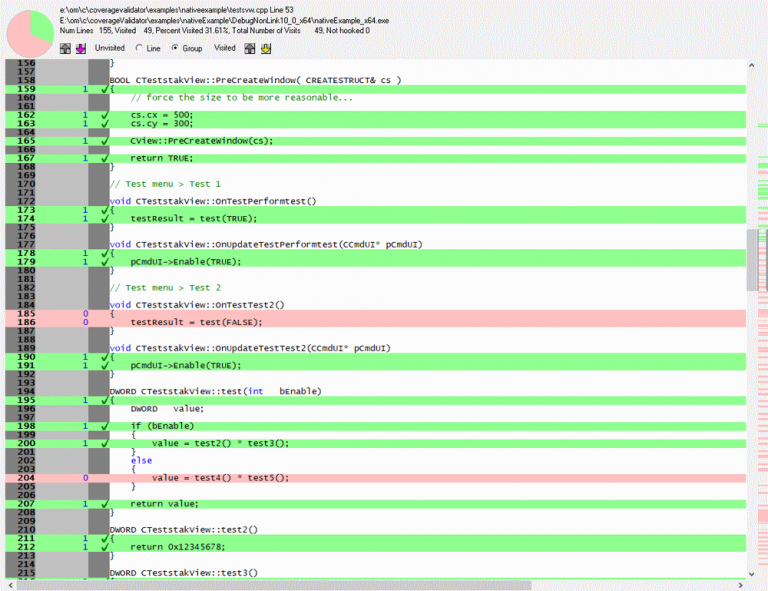 Coverage Validator Tutorial Interactive Profiling Software Verify
