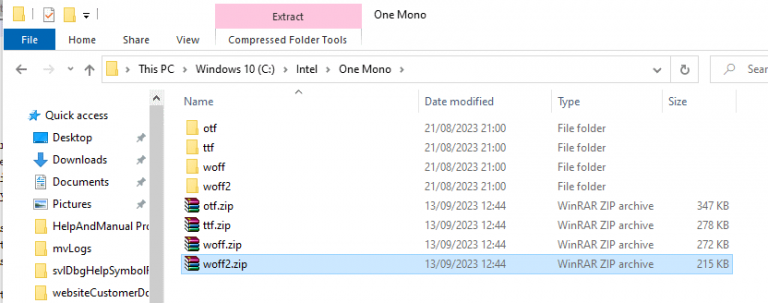 How to Install Intel One Mono fonts on Windows | Software Verify